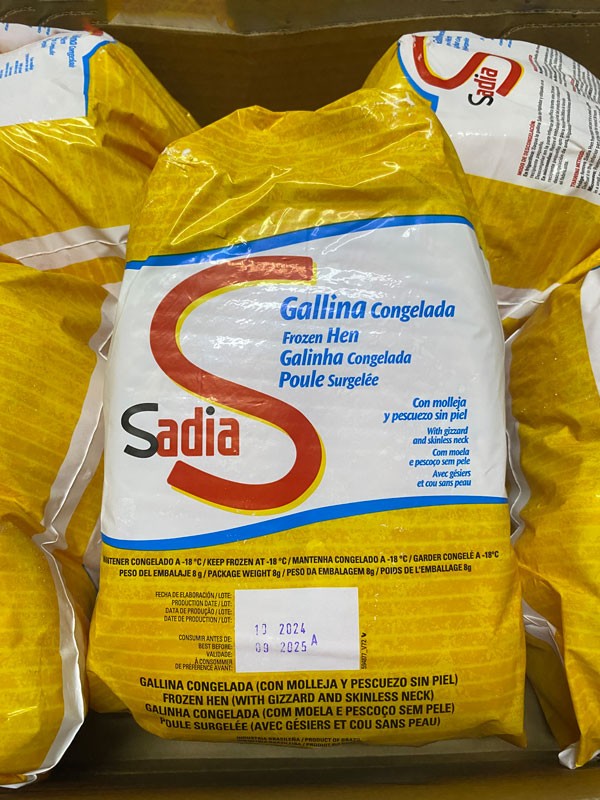 Gallina Entera Brasileña (Sadia)